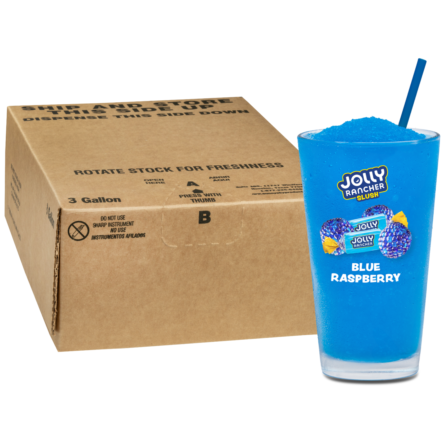 JOLLY RANCHER Slush Frozen Uncarbonated - Sunny Sky Products