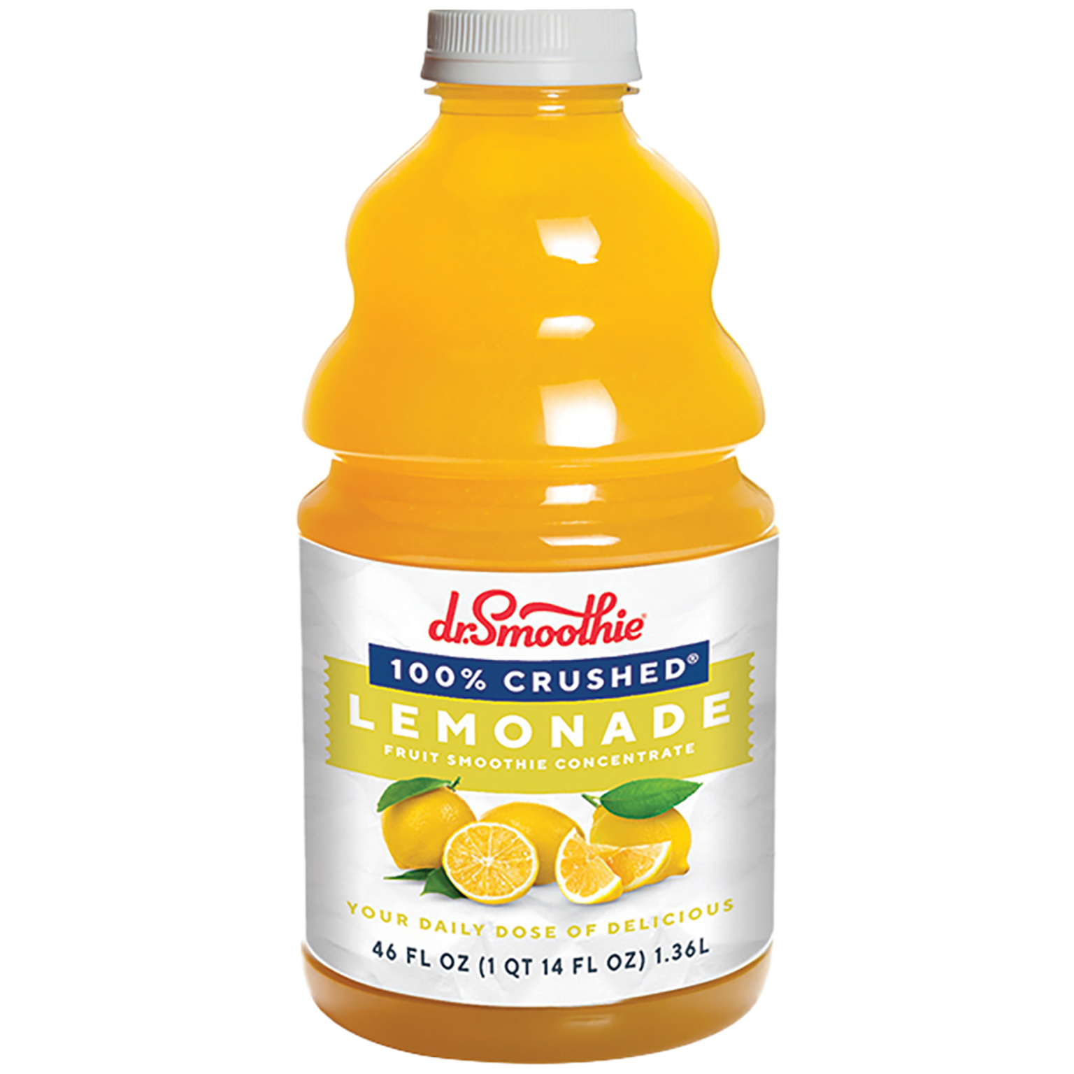 Dr. Smoothie 100% Crushed Lemonade 46 oz Bottle - Sunny Sky Products