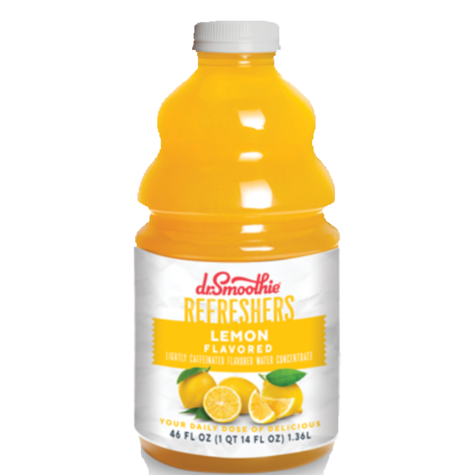 Dr. Smoothie Refreshers Lemon 46 oz Bottle - Sunny Sky Products
