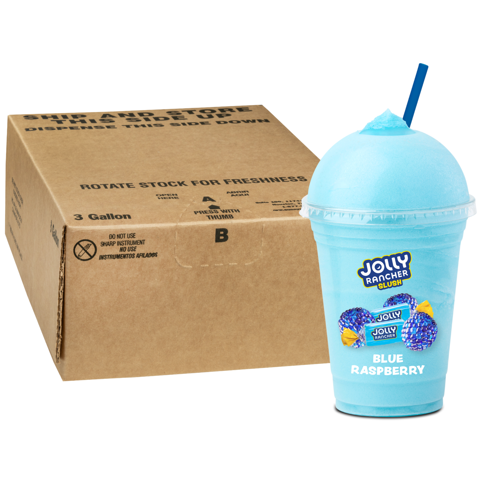 JOLLY RANCHER Blue Raspberry FCB 3 Gallon BIB - Sunny Sky Products