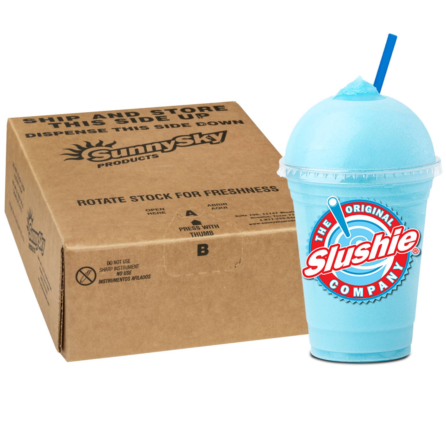 OSC Frozen Carbonated Slushie - Sunny Sky Products