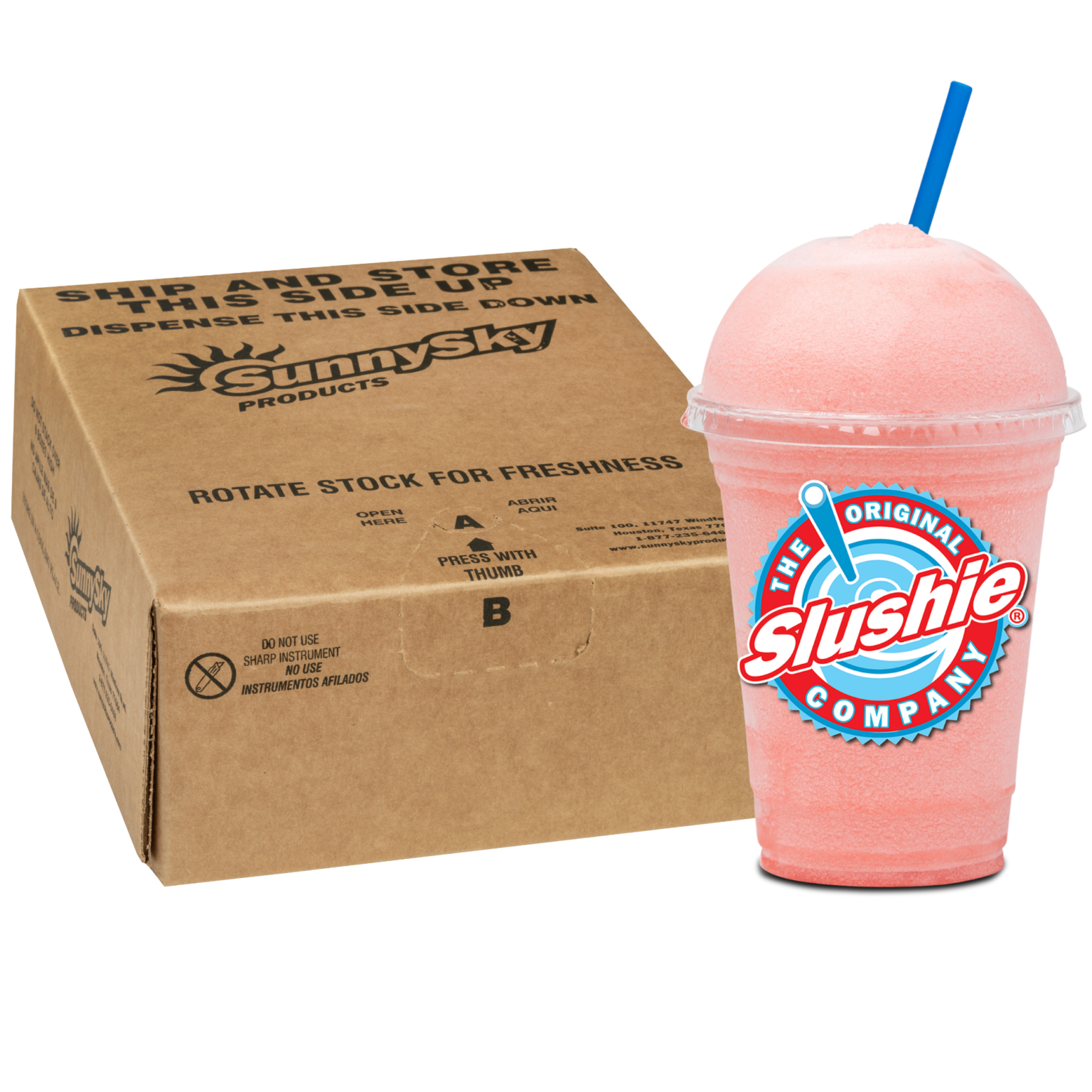 The Original Slushie Company® Strawberry Extreme FCB 2.5 Gallon BIB ...