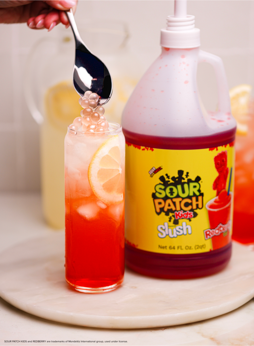 SOUR PATCH KIDS® Redberry FUB 1/2 Gallon Bottle - Sunny Sky Products