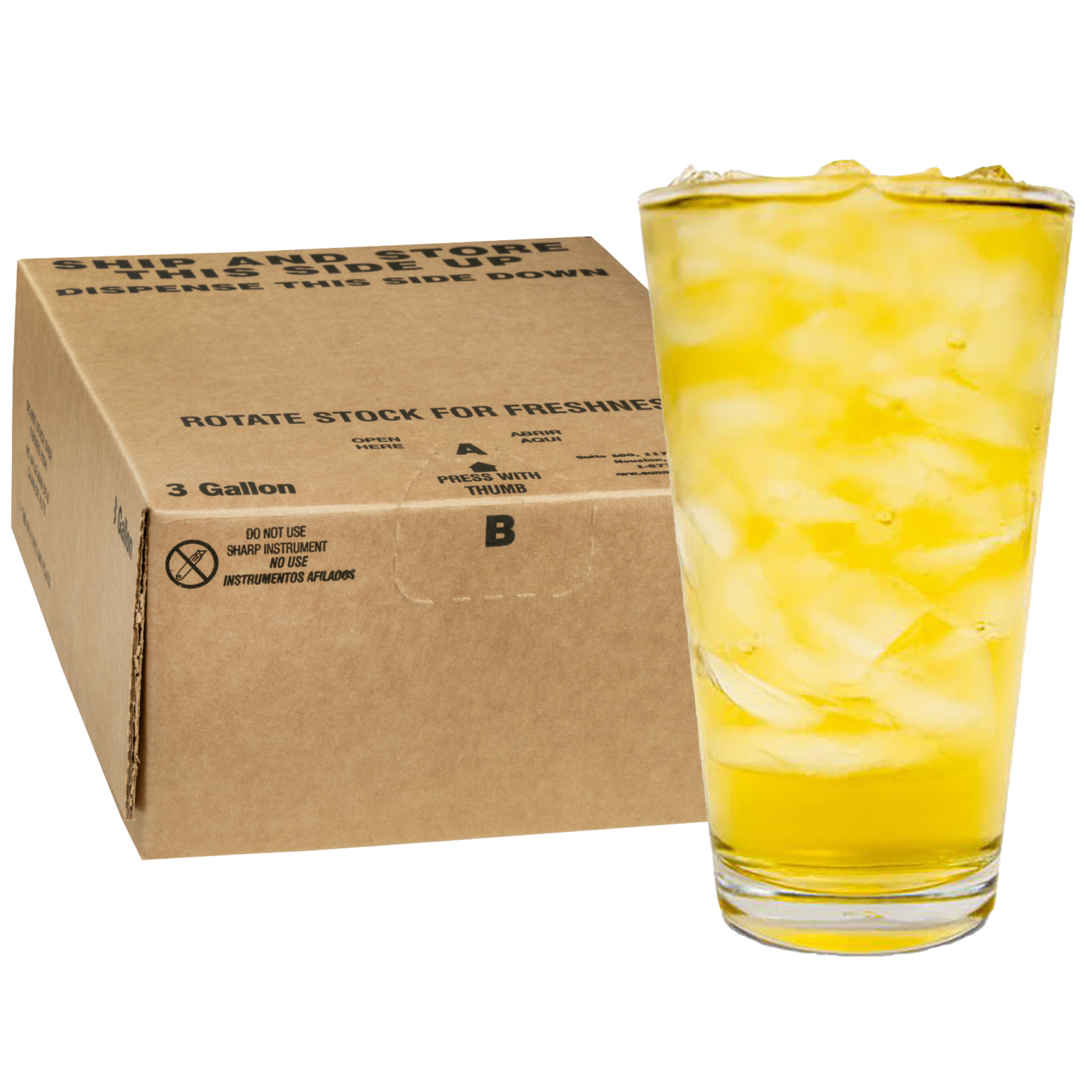 Turbo Energy Drink Diet 1 Gallon BIB - Sunny Sky Products