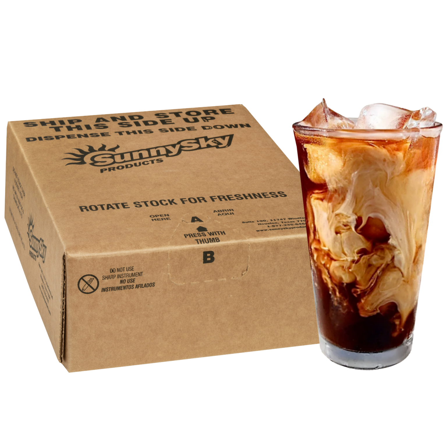 UPOURIA® Cold Brew Caramel 4:1 Concentrate 1 Gallon BIB - Ball Valve ...