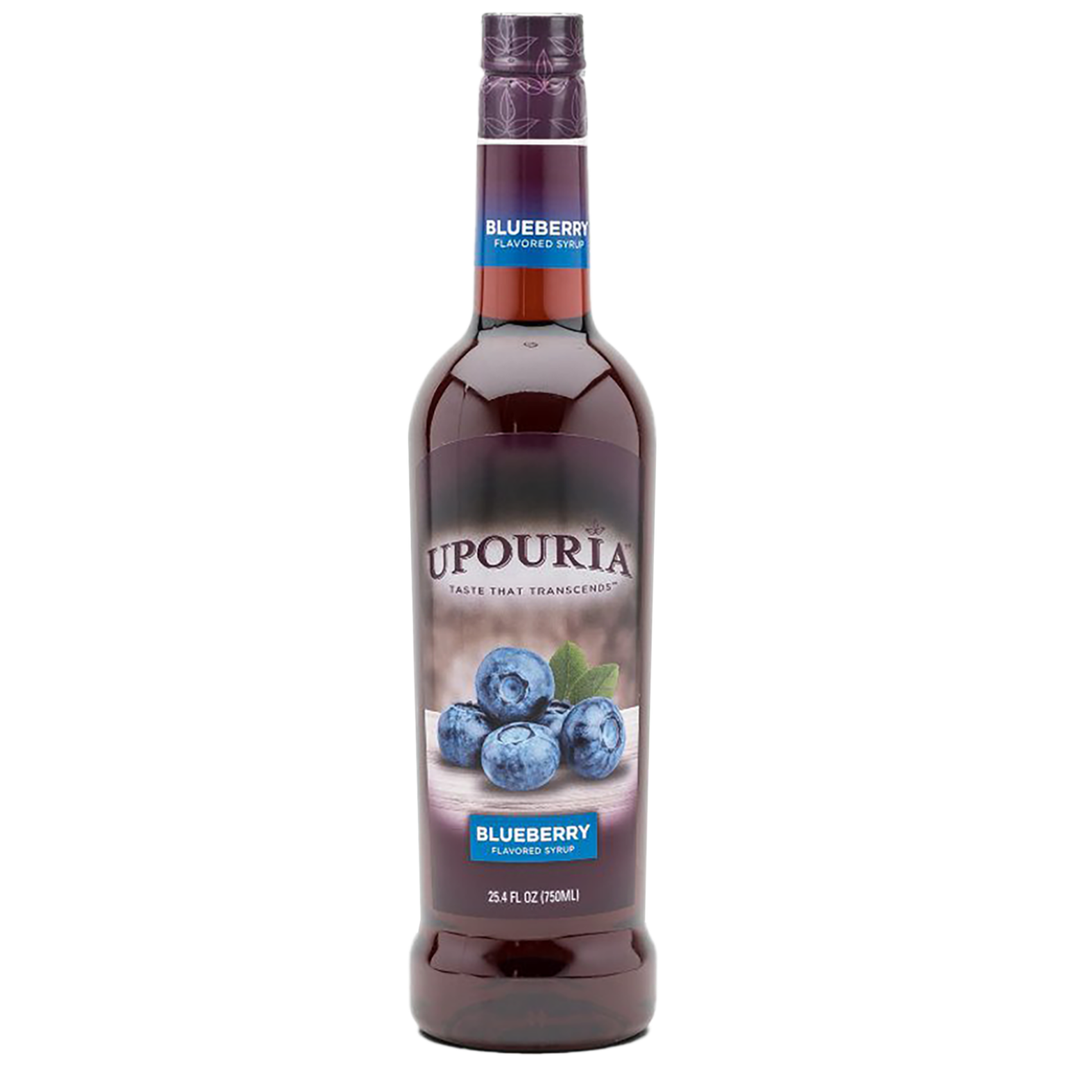 UPOURIA® Blueberry Flavored Syrup 750 ml Bottle - Sunny Sky Products