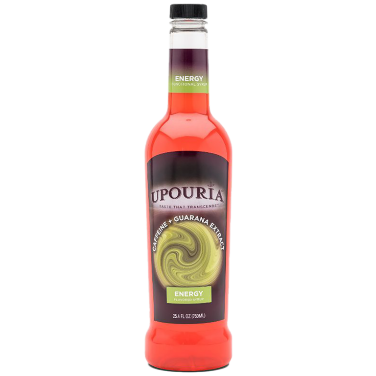 UPOURIA® Energy Flavored Syrup 750 ml Bottle - Sunny Sky Products