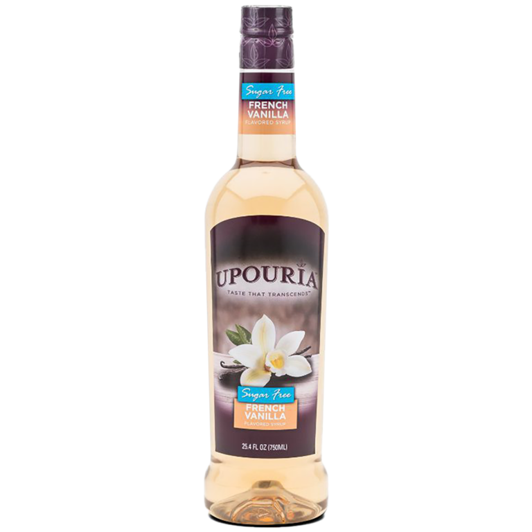UPOURIA® Sugar Free French Vanilla Flavored Syrup 750 ml Bottle - Sunny ...