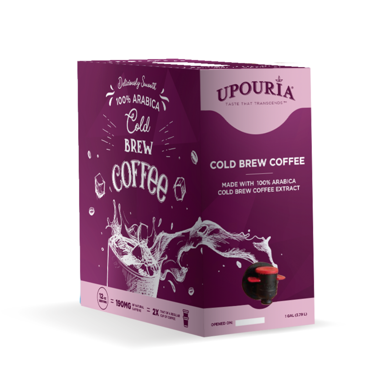 UPOURIA® Cold Brew Ready-to-Drink 1 Gallon Fridge Pack - Sunny Sky Products