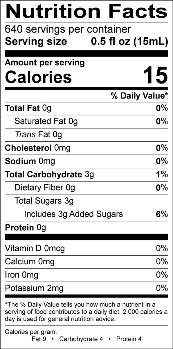 Sunny Sky Blue Raspberry Fountain Flavor Shot 2.5 Gallon BIB - Sunny ...